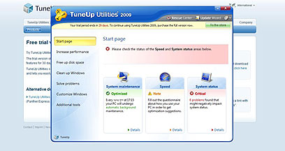 סקירה: TuneUp Utilities 2009