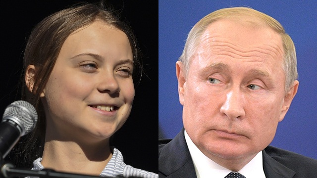 פוטין: מנצלים את גרטה טונברג להשגת מטרות