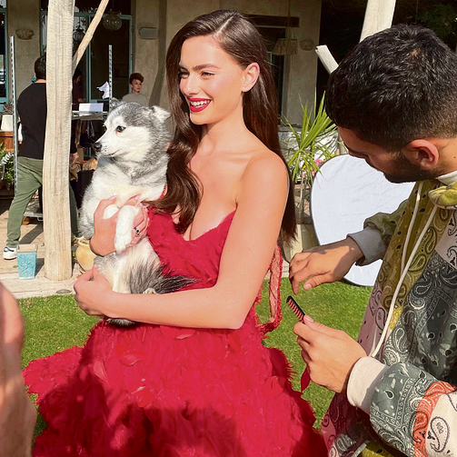 העלוקה: ההפתעה של יעל שלביה על סט הצילומים